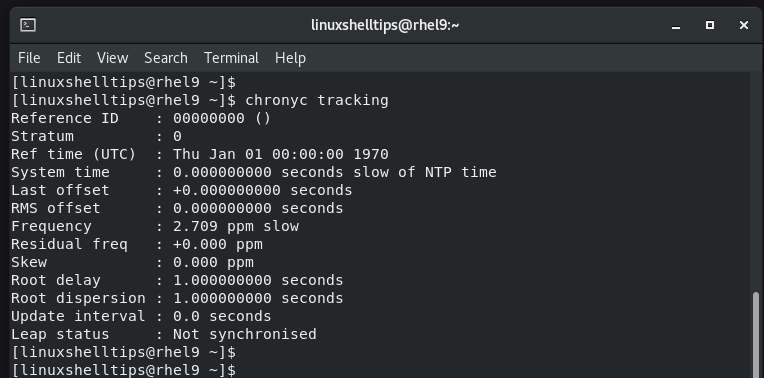 How to Install Chrony NTP to Synchronize Time in RHEL9/8 | Tutoriales