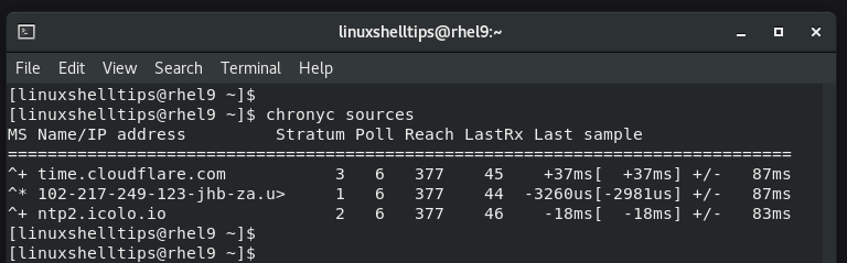 How to Install Chrony NTP to Synchronize Time in RHEL9/8 | Tutoriales