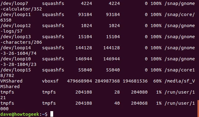 View Free Disk Space and Disk Usage From the Linux Terminal | Tutoriales
